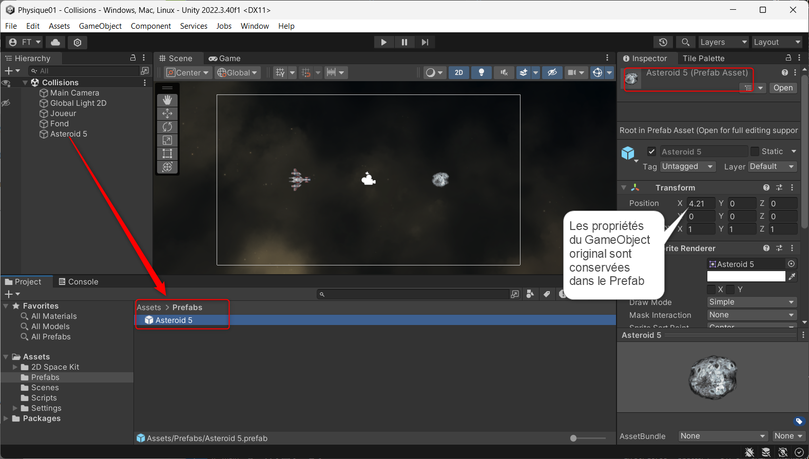 Physique 01 - Jeux2D - Automne 2024