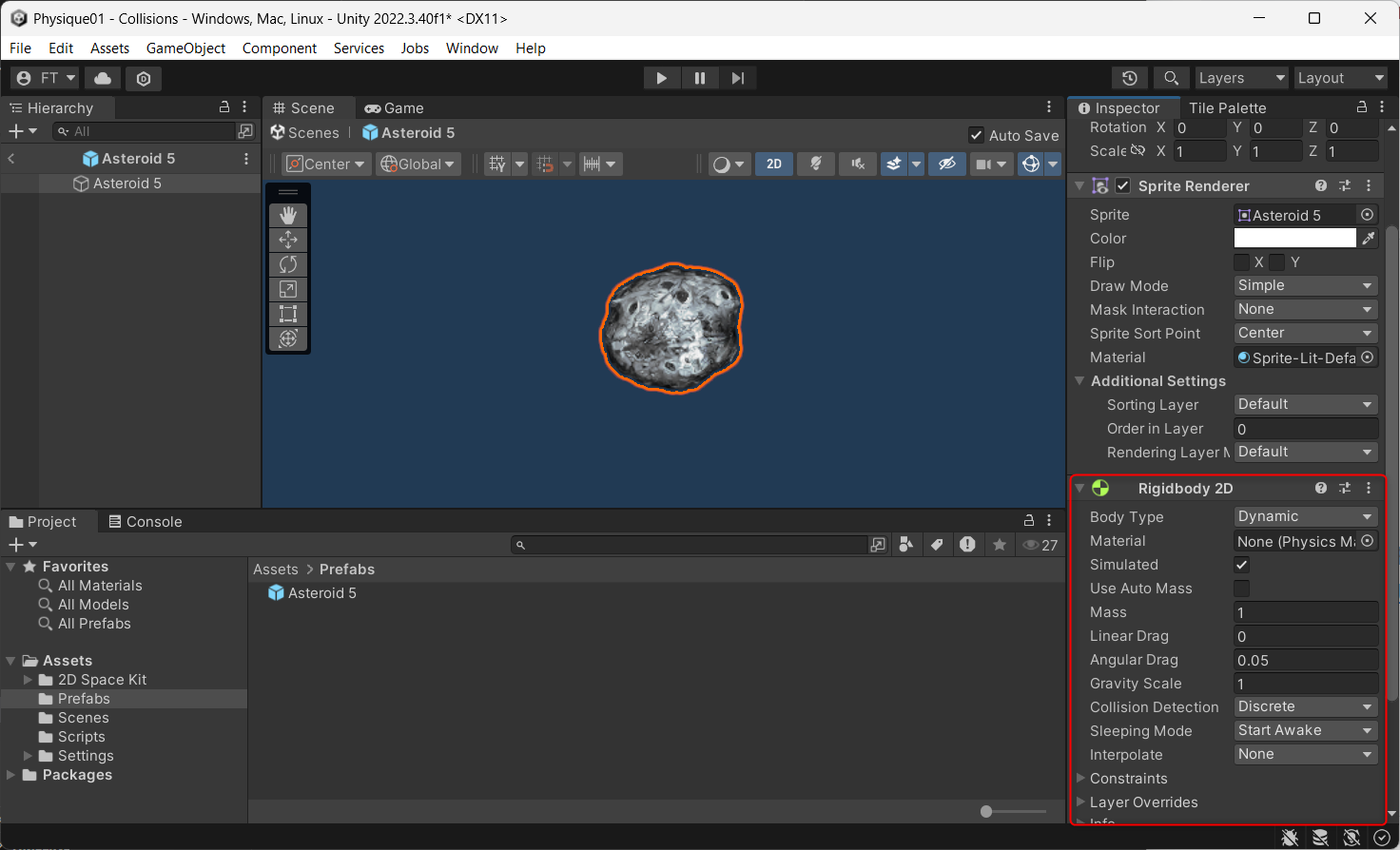 Physique 01 - Jeux2D - Automne 2024