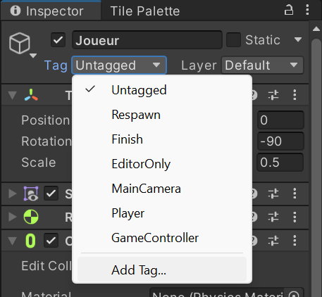 Physique 02 - Jeux2D - Automne 2025